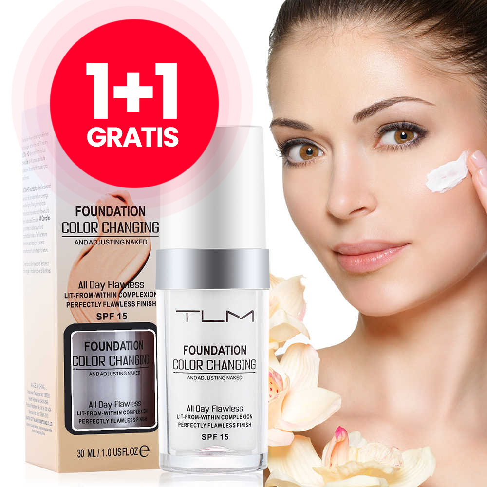 Magic Foundation - Polvere liquida per una pelle perfetta e sana (1+1 ...